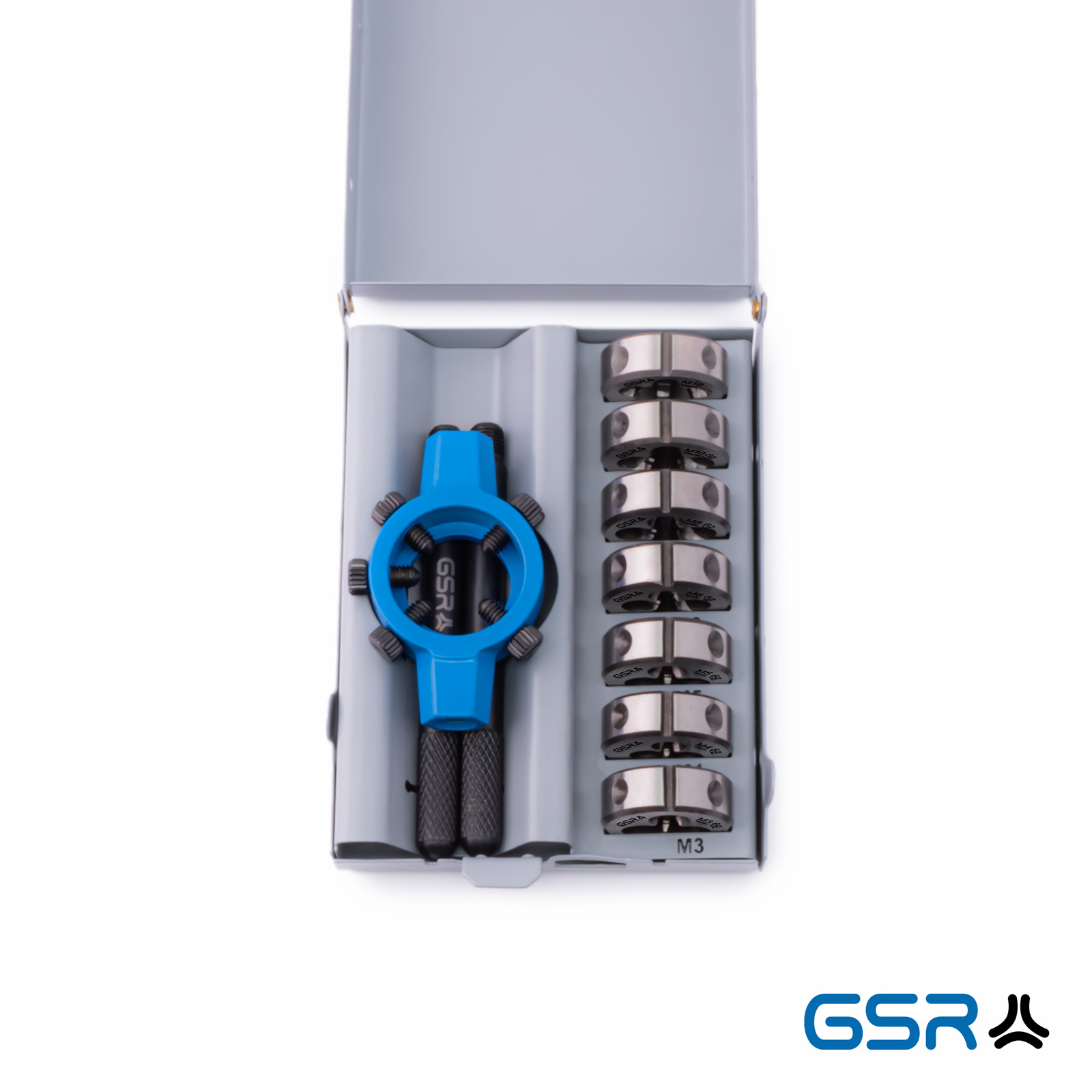 Artikeldetails GSR 8-piece die set M3 - M12 (25x9mm) HSSG with die ...